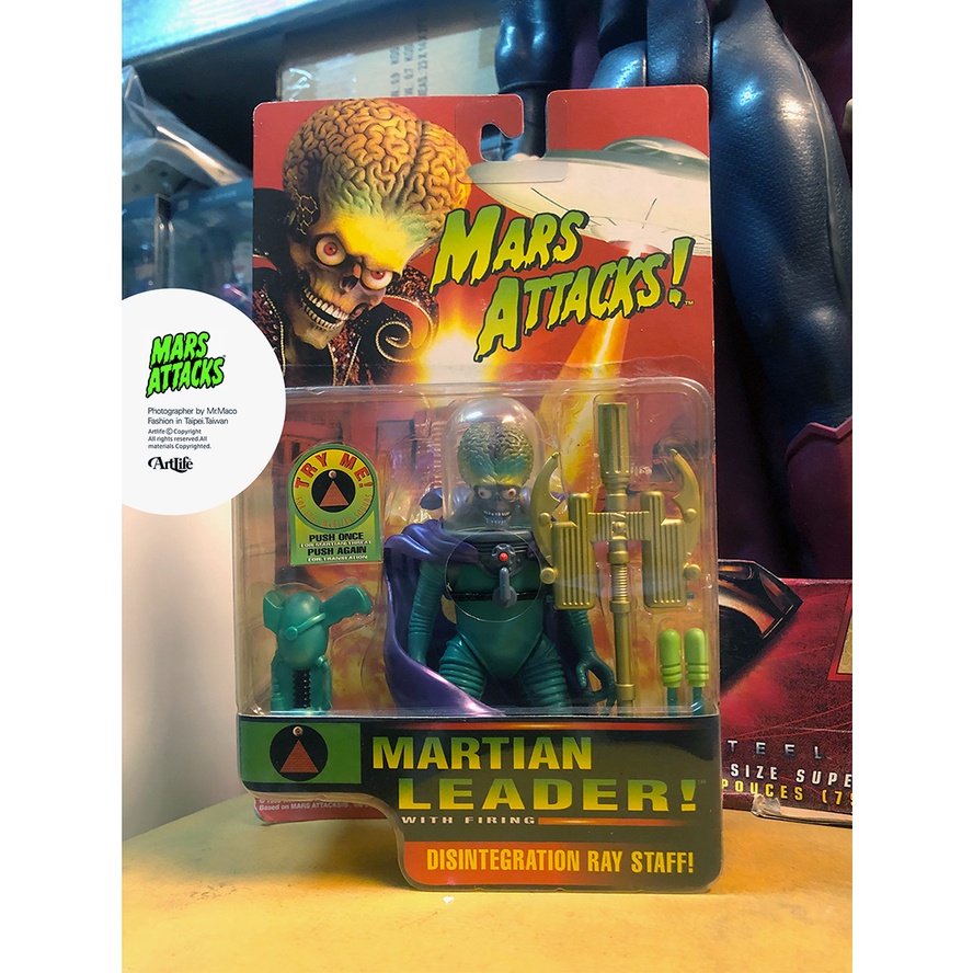 Artlife ㊁ Mars Attacks 1996 Tim Burton MARTIAN LEADER 星戰毀滅者 | 蝦皮購物