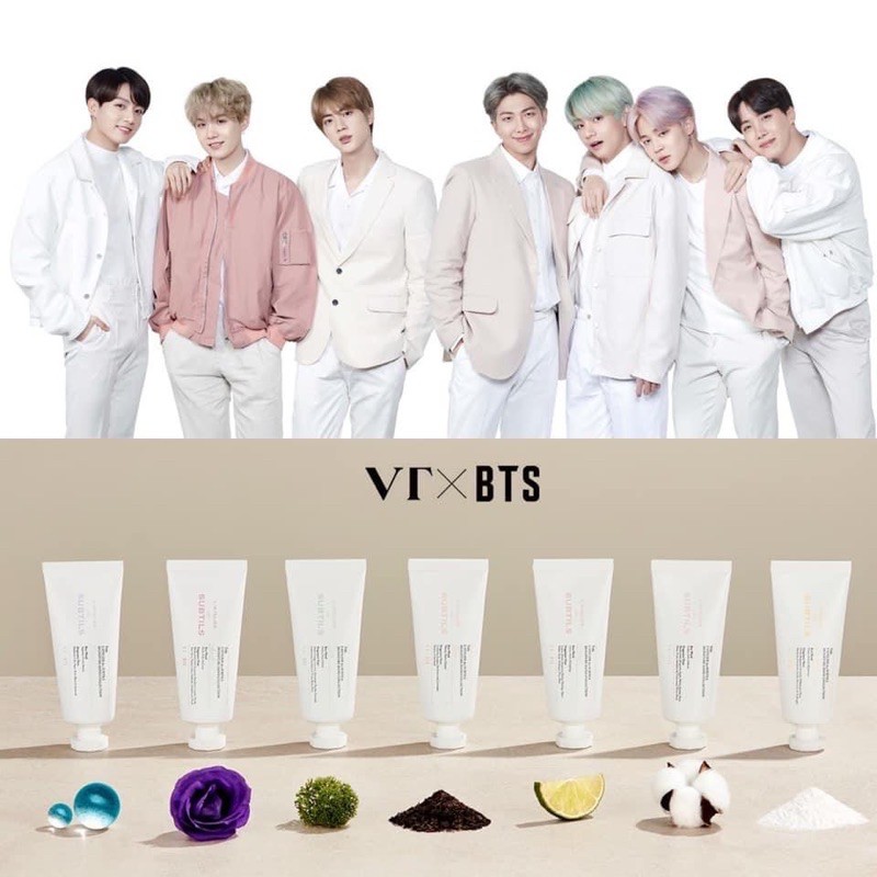 VT X BTS護手霜 | 蝦皮購物