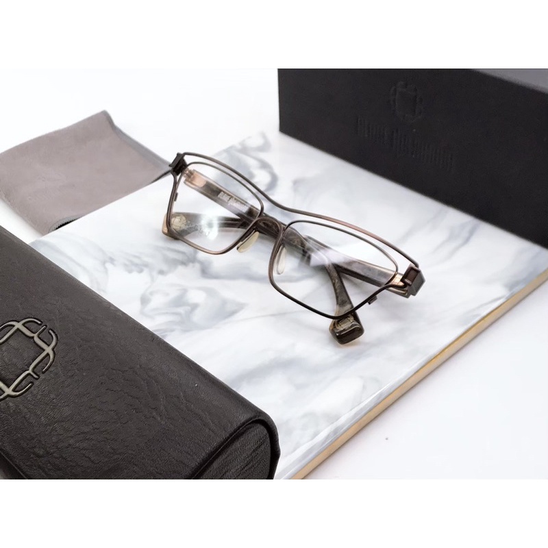 【本閣】BLAKE KUWAHARA MAYBECK 日本手工眼鏡 光學鏡框 透明鏡框 大框 框中框 | 蝦皮購物