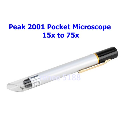 Peak 2001 Pocket Microscope 25x 50x 75x「日本原裝進口公司貨」 現貨 | 蝦皮購物