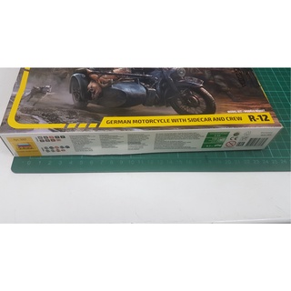 【新田模型】紅星ZVEZDA 3607 1/35 德軍R-12機車 附屬人員 German Motorcycle R12 | 蝦皮購物