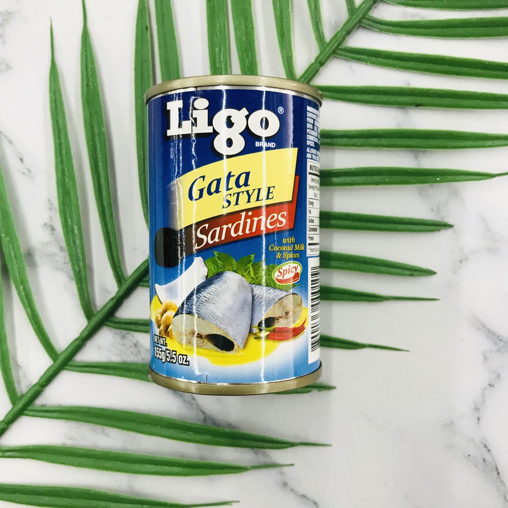 【菲律賓】LIGO 沙丁魚罐 茄汁原味/茄汁辣味/辣味椰奶/馬鈴薯番茄燉菜 | 蝦皮購物
