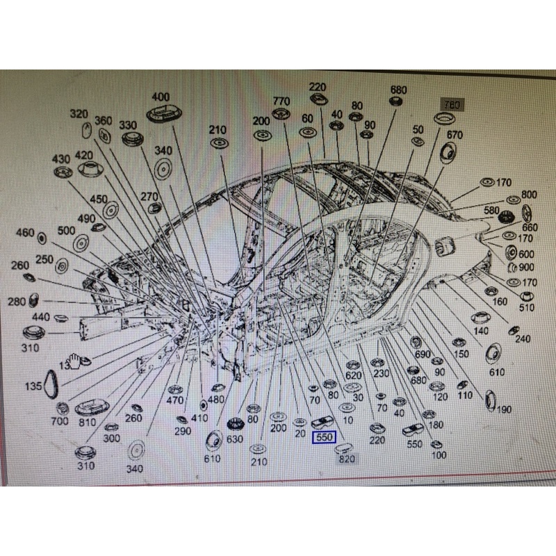 BENZ 0029989150 千斤頂橡皮 W117 | 蝦皮購物