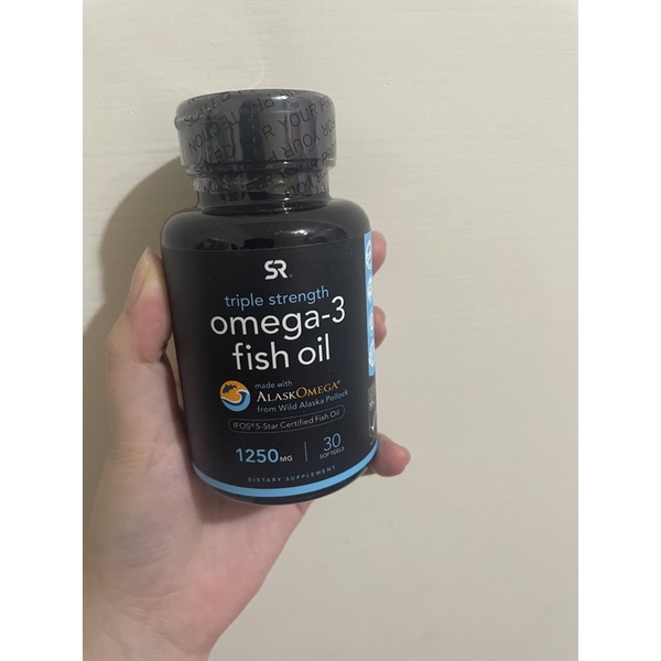 Sports Research SR 魚油 1250mg 30粒 舊版 最後一罐 | 蝦皮購物