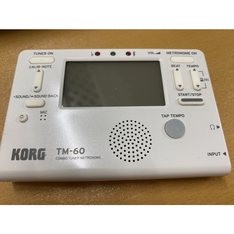 日本 KORG TM60-TM60C 及TM50調音節拍器 二合一 | 蝦皮購物