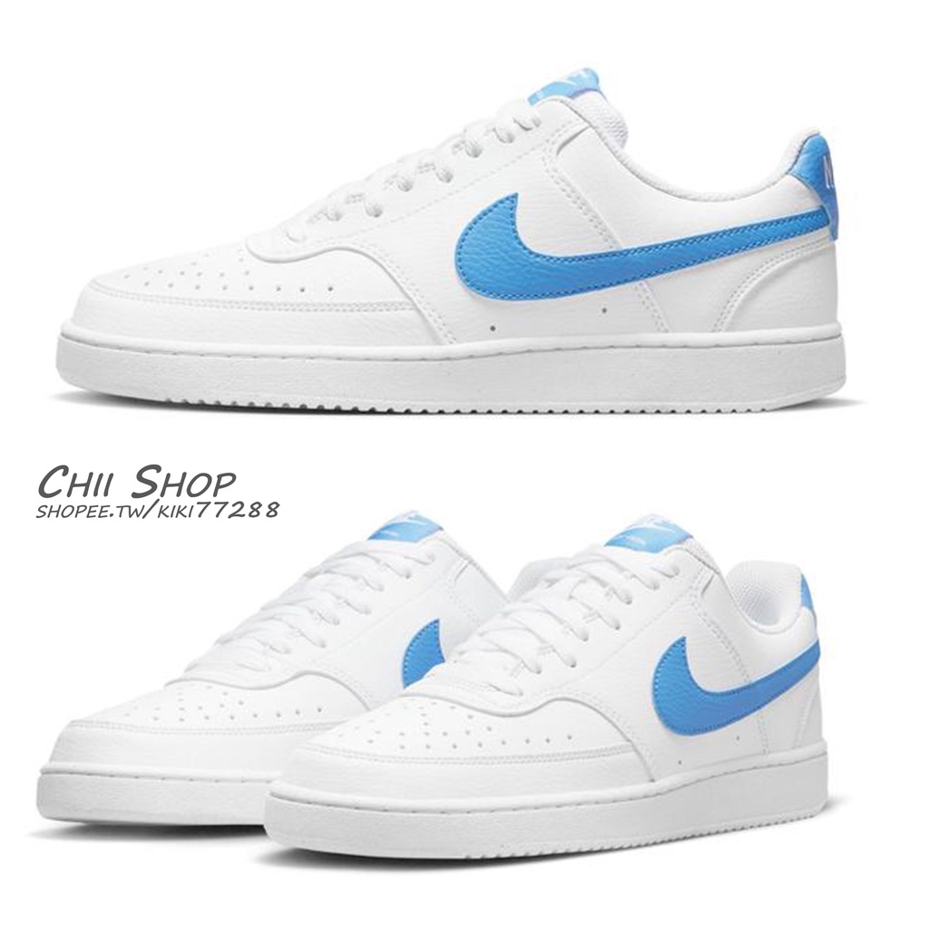 【CHII】日本 Nike Court Vision Low 白色x藍勾 DH2987-105 | 蝦皮購物