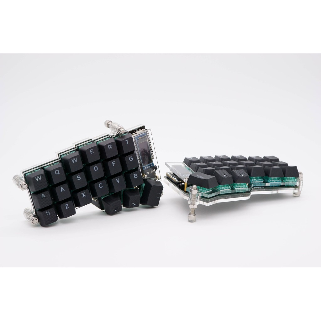 Corne v3 RGB 分離式直列 40% 熱插拔機械式鍵盤 | 蝦皮購物