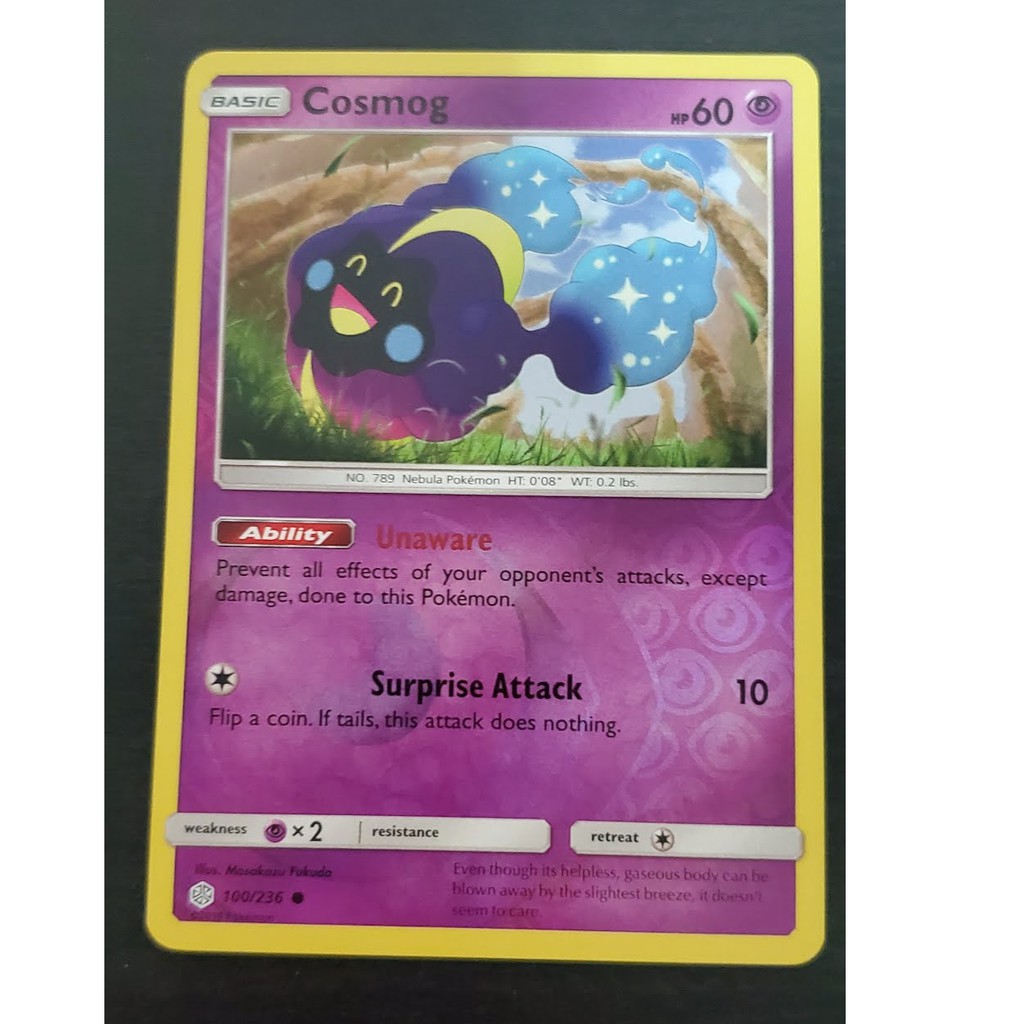 『Micky Lab』美版 Pokemon TCG SM12 100/236 Cosmog | 蝦皮購物