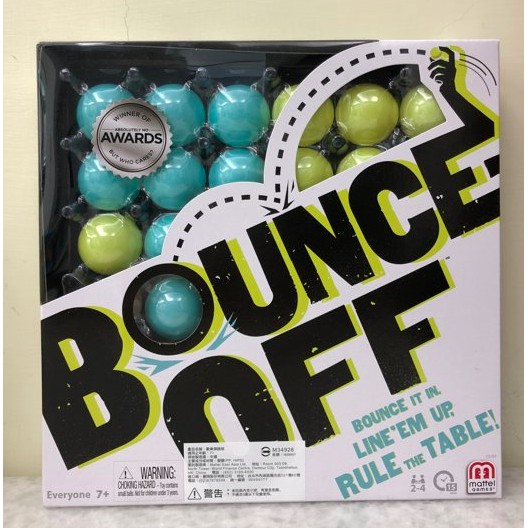【桌遊世界】正版桌遊 Bounce Off Sequence 歡樂彈跳球 入門款 Mattel | 蝦皮購物