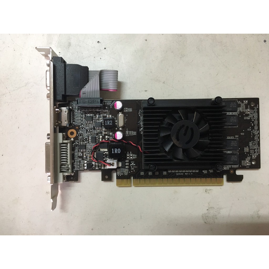 EVGA艾維克 210 P/N:01G-P3-1312-LR 1GB DDR3顯示卡 | 蝦皮購物
