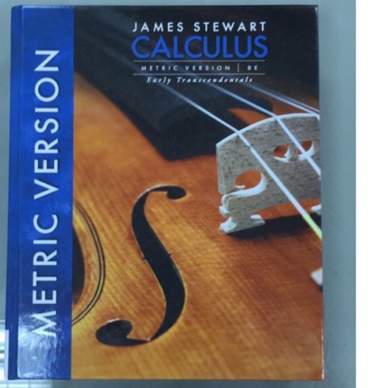 James Stewart Calculus METRIC VERSION 8th Edition | 蝦皮購物