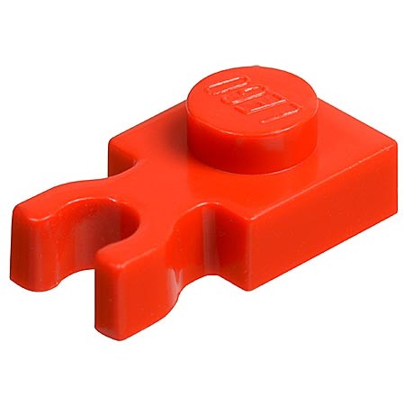 LEGO 樂高 零件 60897 4588003 紅色 垂直 附夾 夾子 1x1 4085 | 蝦皮購物
