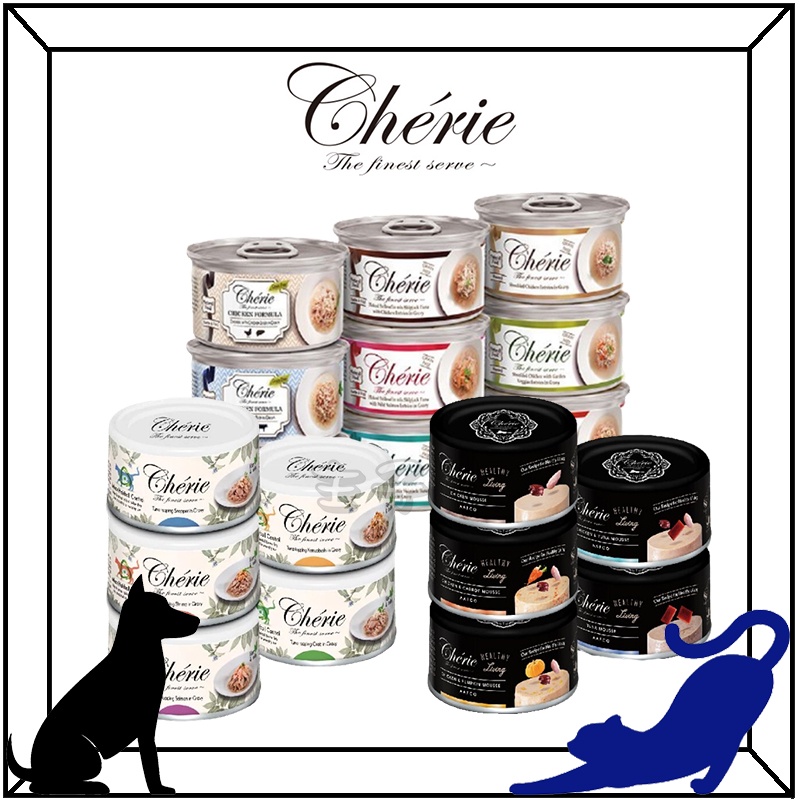法麗 Cherie 微湯汁系列 室內貓 化毛配方 主食罐 腎貓 80g 165g | 蝦皮購物