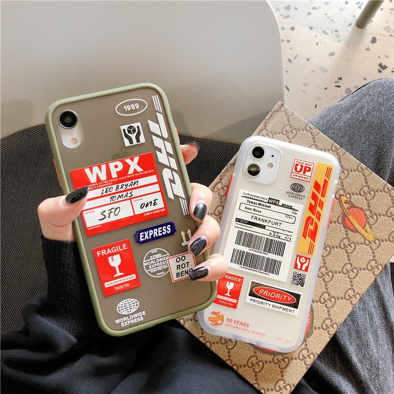 【小鹿の3C配件商城】快遞標籤手機殼 適用iPhoneX/11/12之同系手機 | 蝦皮購物