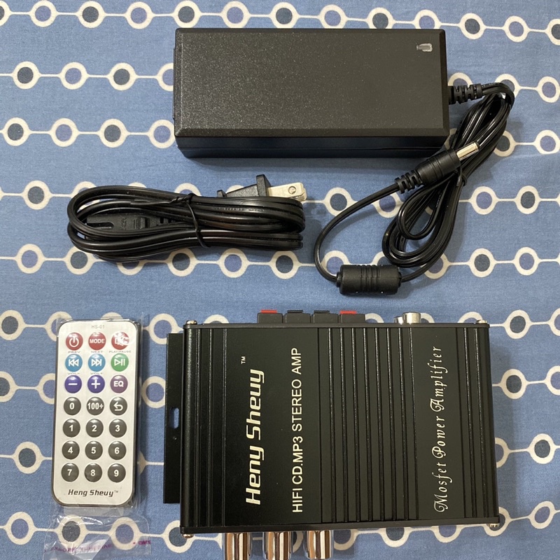 擴大器 HS-9004 遙控 擴大機 USB SD卡 MP3撥放器 12V 可車用 2聲道 HS9004 | 蝦皮購物