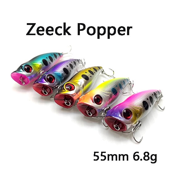 [NEMOSHOP] Zeeck 8013 popper 55mm 6.8g #路亞#波汃 | 蝦皮購物