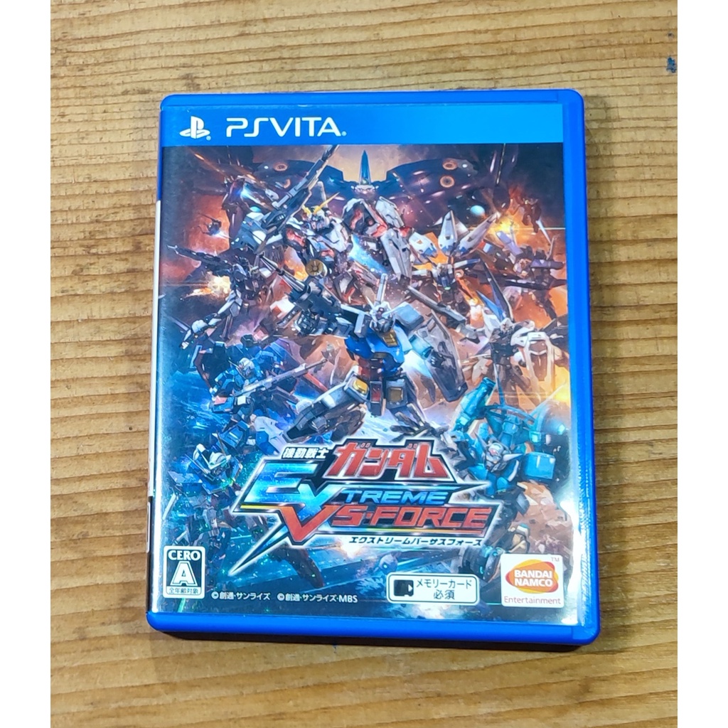 PSV日版遊戲- 機動戰士鋼彈 極限 VS. FORCE 有卡片（瘋電玩） | 蝦皮購物