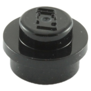 [樂磚庫] LEGO 6141 平板 圓型 黑色 1x1 614126 | 蝦皮購物