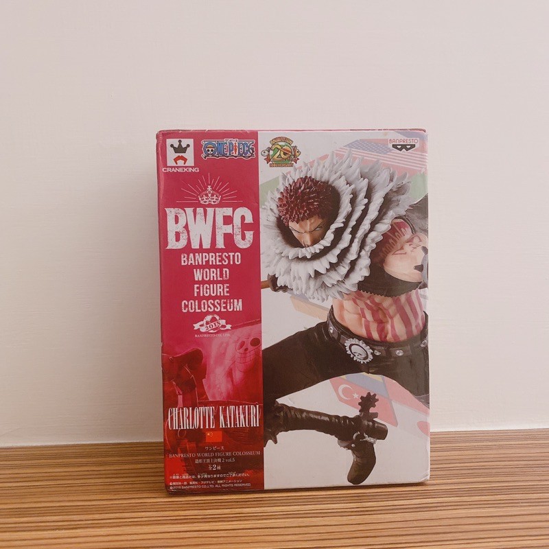 正版 現貨 代理版 代理 白證 海賊王 BWFC 造形王 頂上決戰 2 Vol.5 夏洛特 卡塔庫栗 全新未拆 寬盒 | 蝦皮購物
