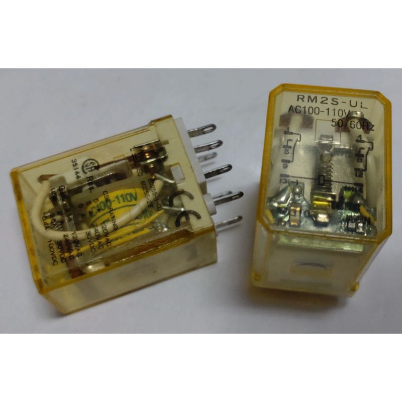 🌞二手現貨保固 日 IDEC和泉 RM2S-UL 繼電器DC24V AC110/220V 附指示燈 RM2S-U 底座 | 蝦皮購物