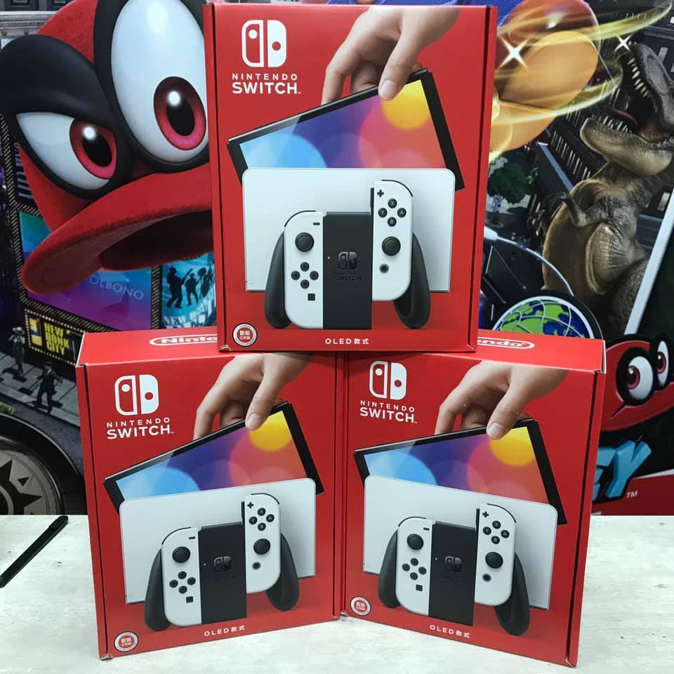 【竹科好好玩電玩】全新未拆 電力加強版⚡️ NS 任天堂 Switch OLES 主機 健身環大冒險 斯普拉遁 | 蝦皮購物