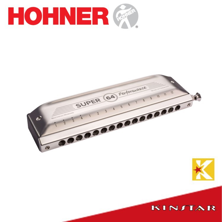 HOHNER New Super64 16孔半音階口琴【金聲樂器】 | 蝦皮購物