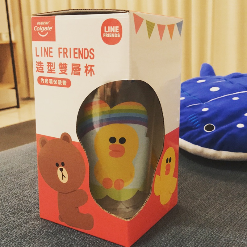 LINE FRIENDS 造型雙層杯 | 蝦皮購物
