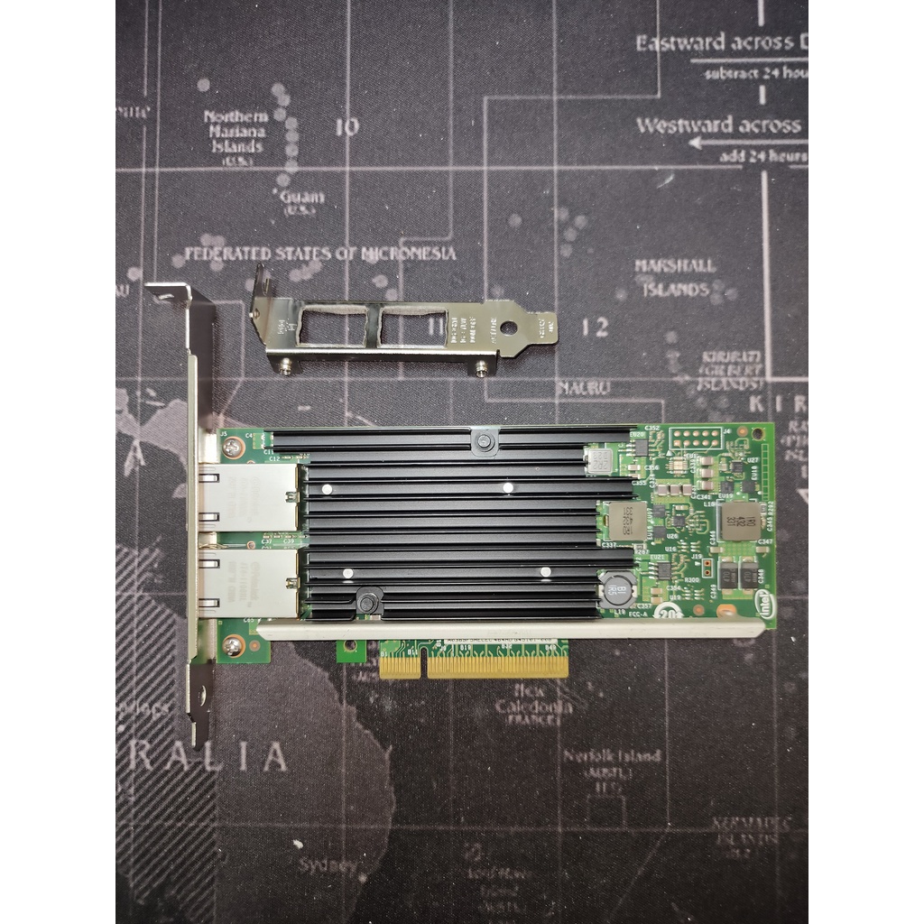 現貨 Intel X540-T2 X540 T2 2port 10GbE 10G 萬兆 雙口 RJ45 網卡 網路卡 | 蝦皮購物