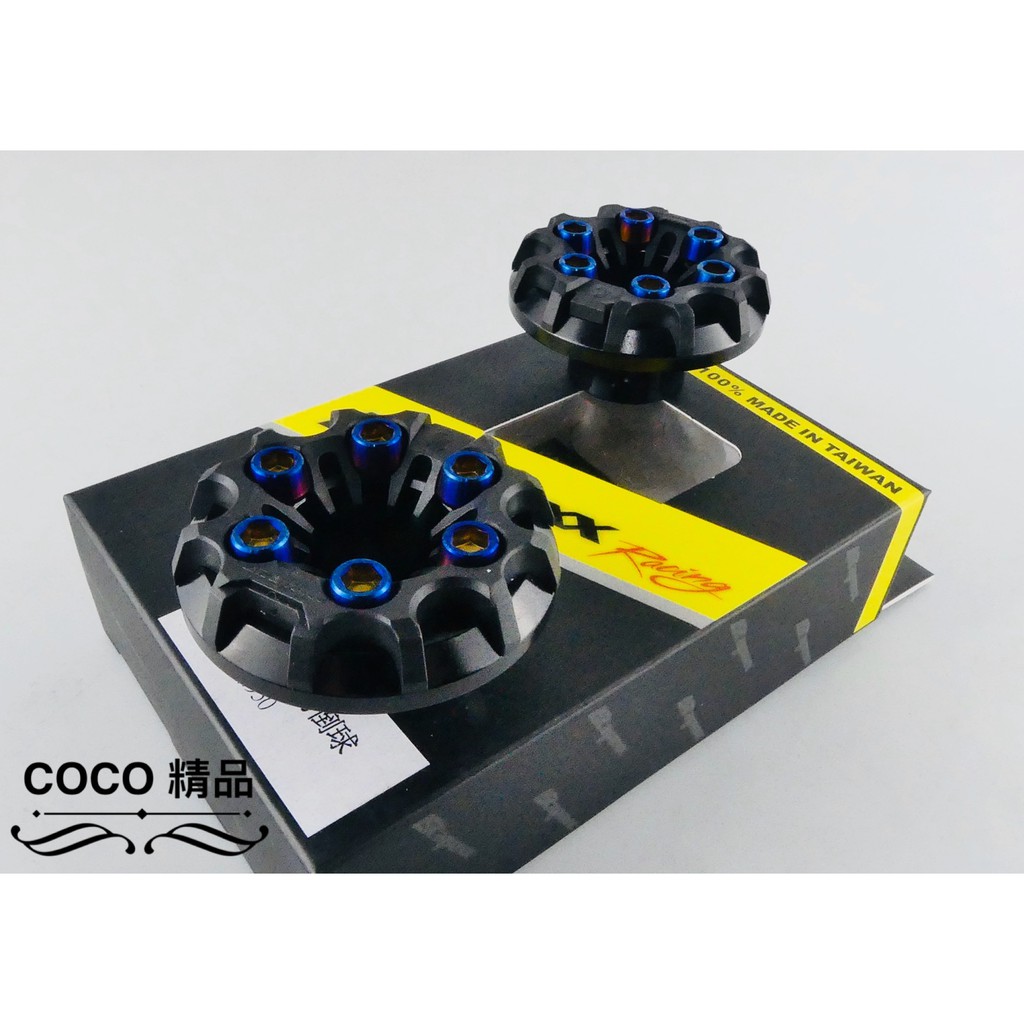 COCO機車精品 APEXX 鋁合金 前叉防摔球 終身保固 防摔 防倒 適用 SMAX FORCE 三代 四代 五代 黑 | 蝦皮購物