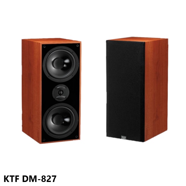 永悅音響 KTF DM-827 書架型喇叭 (仿木紋/核桃木) (對) 全新公司貨 歡迎+聊聊詢問含發票(含運) | 蝦皮購物