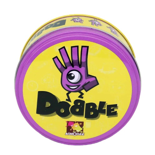 83mm Dobble kid yellow box Spot It game card Basic English | 蝦皮購物