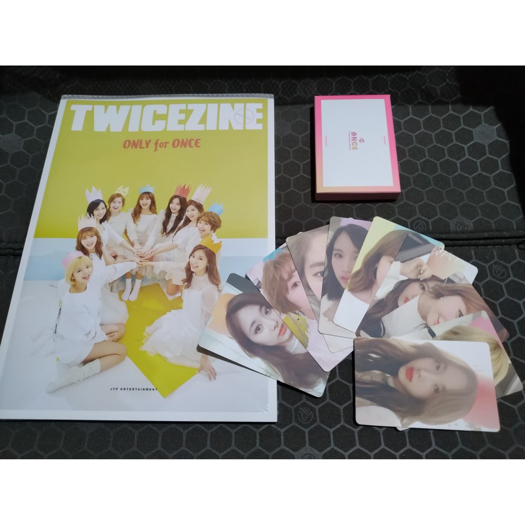 拆售:小卡組及雜誌 TWICE官方ONCE一期會員禮TWICE Official Fan Club ONCE 1st | 蝦皮購物