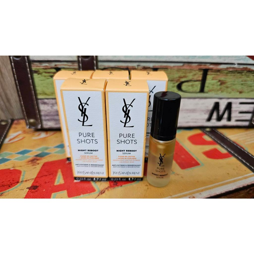 【呈選物】YSL 極效活萃夜光仙人掌超級精華 7ml 體驗品 仙人掌 精華 精華液 聖羅蘭 隨身瓶 小樣 中文標 公司貨 | 蝦皮購物
