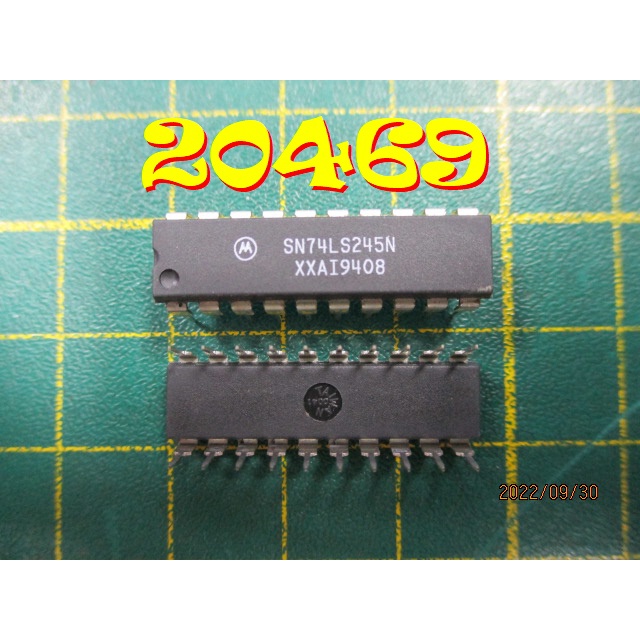 【全冠】MOTOROLA SN74LS245N Octal Bus Transceiver 收發器『18個/拍』 | 蝦皮購物