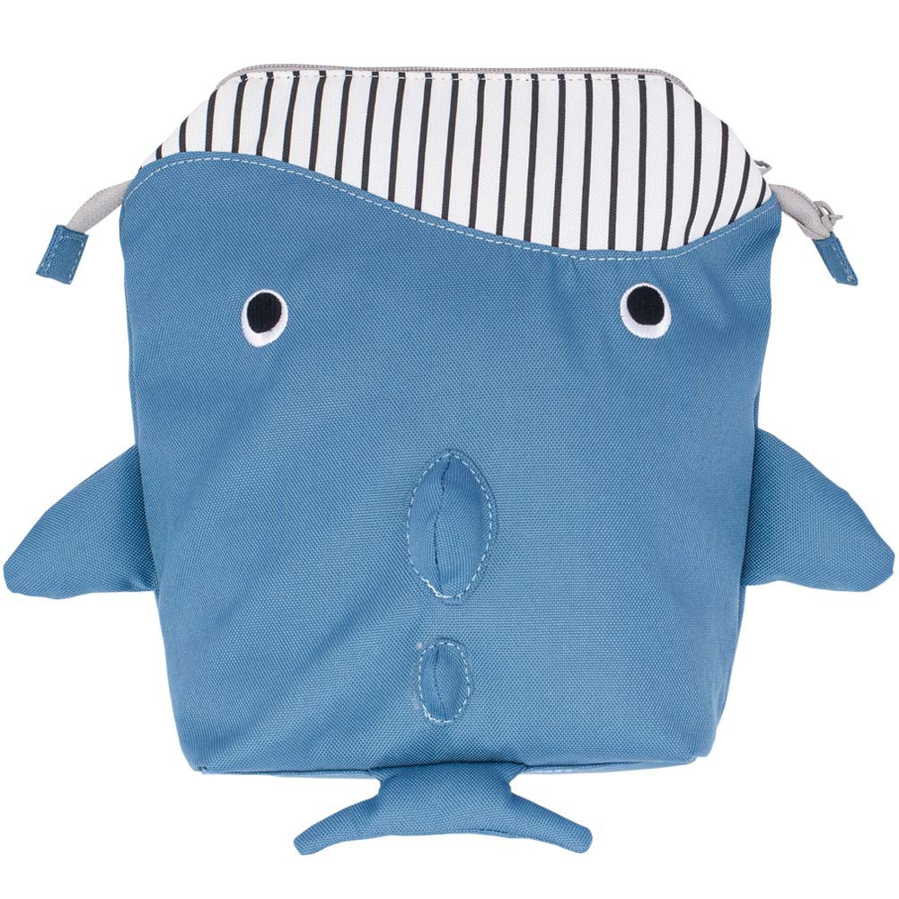 日本PAPUPI 海洋三兄弟 兒童鯊魚包（藍色鯨魚） | 蝦皮購物