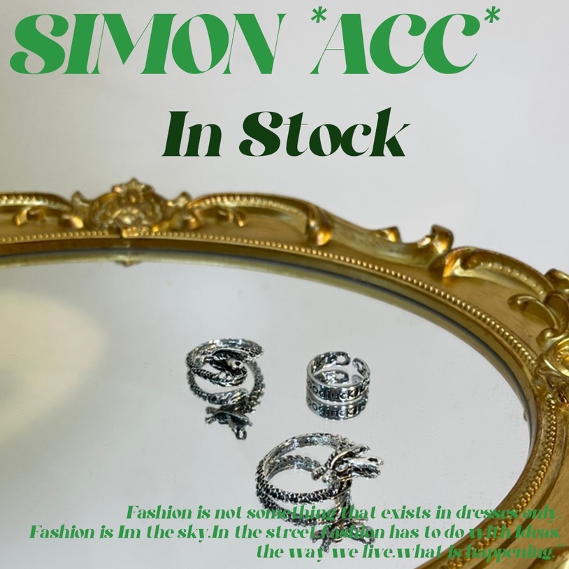 [Simon.co] 現貨專區5 SIMON *acc* 飾品 戒指 開口戒 戒指 專區 | 蝦皮購物