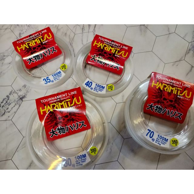 HARIMITSU 大物線 尼龍母線 #8號~80號 | 蝦皮購物