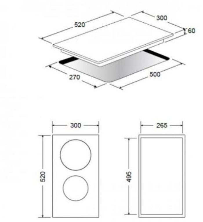義大利 best 雙口.直式IH感應爐 IH2860《日成廚衛》 | 蝦皮購物
