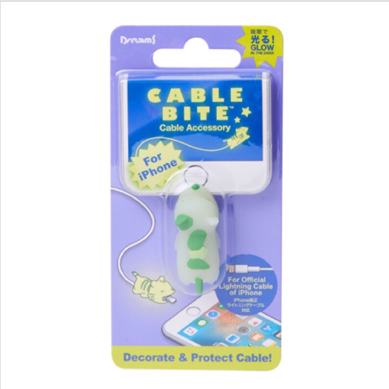 現貨 CABLE BITE GLOW Cat 夜光 第三波 發光 咬咬 充電現保護套 貓咪 iphone 專用 | 蝦皮購物