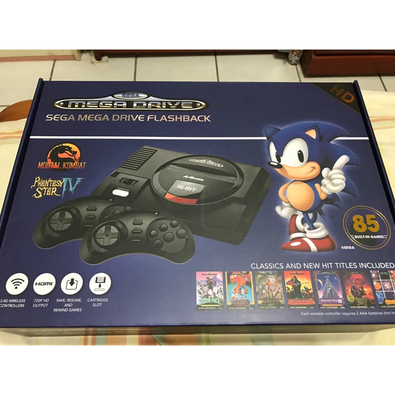 Saga Mega Drive 主機 內建85款遊戲 | 蝦皮購物