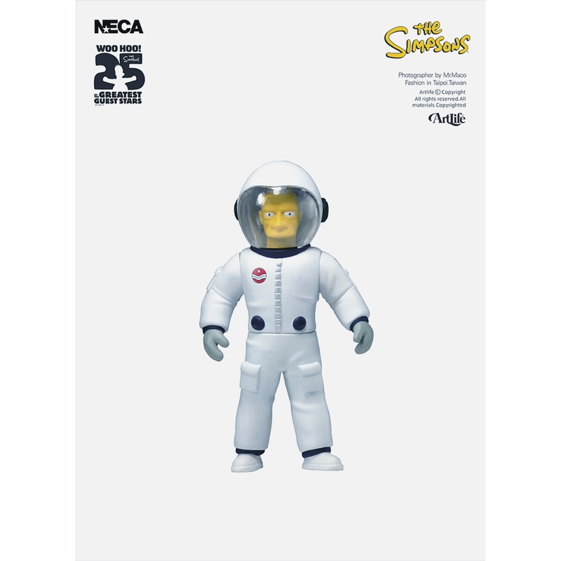 Artlife ㊁ NECA 2014 SIMPSONS SPACE Astronaut 辛普森25周年 太空人 宇航員 | 蝦皮購物