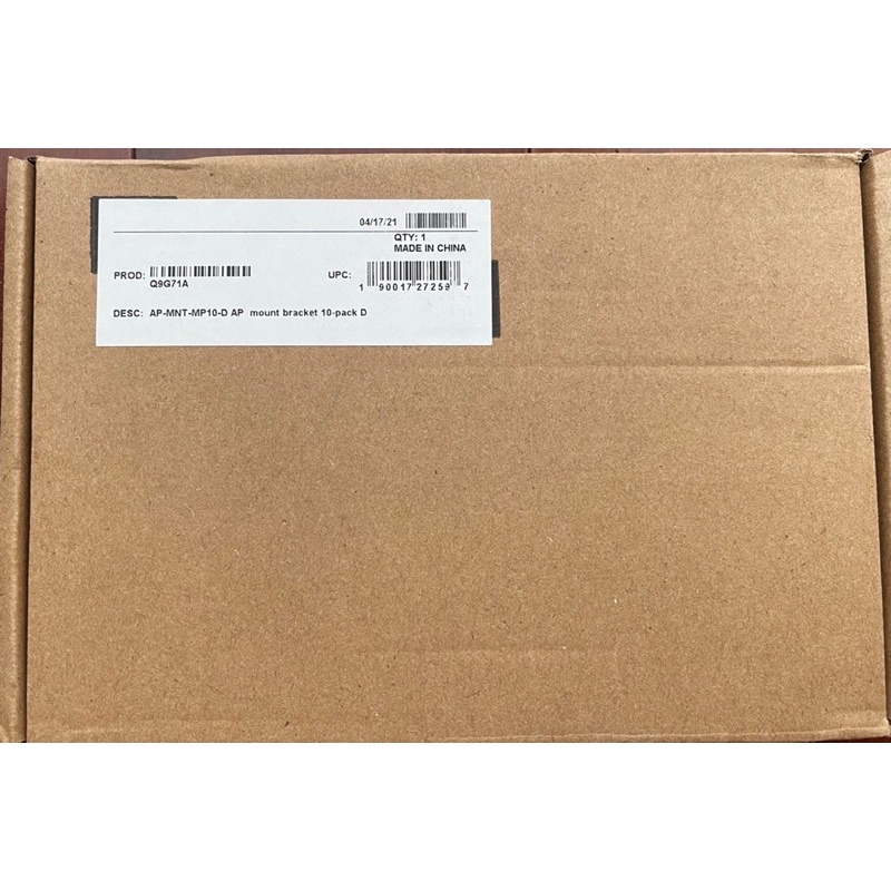 HPE 原廠 Q9G71A R3J18A Aruba 無線 AP 壁掛 安裝 支架 (標價為單件含稅價格) | 蝦皮購物
