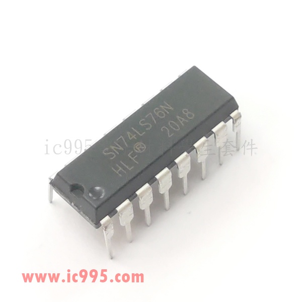 ic995 - SN74LS76N DIP-16 原裝全新 7476 帶設置和清除的雙 JK 觸發器 1入 #5501 | 蝦皮購物