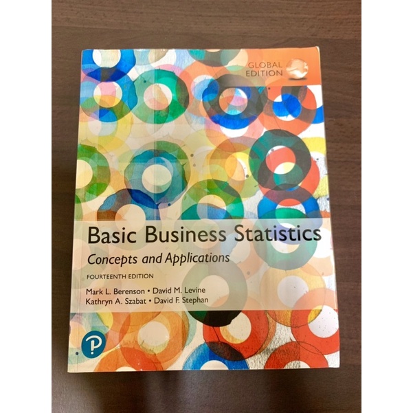 Basic Business Statistics 14th Ed. 統計學用書 原文 | 蝦皮購物