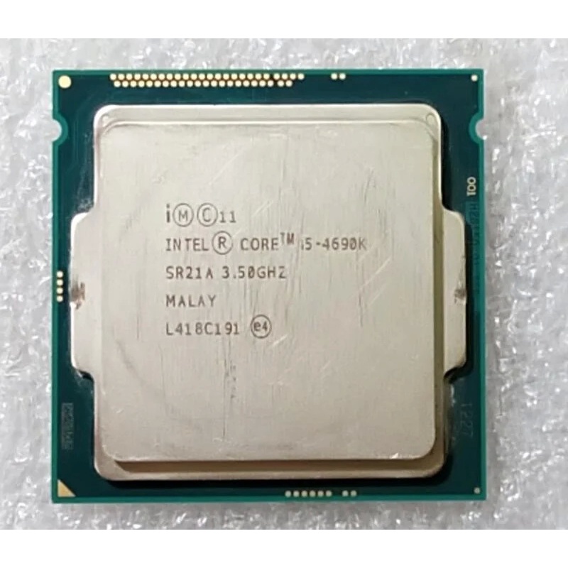 Intel Core i5-4690K(四核心)正式版 1150腳位 | 蝦皮購物