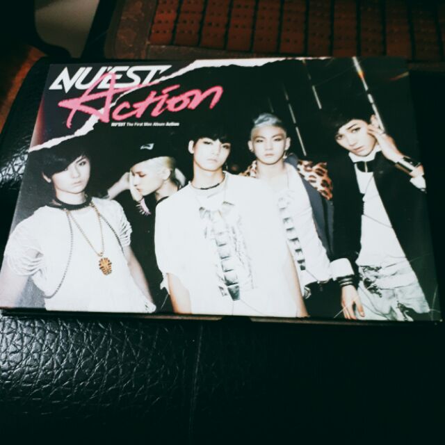 [現貨]NU'EST Action空專 Aron JR MinHyun 白虎 Ren | 蝦皮購物