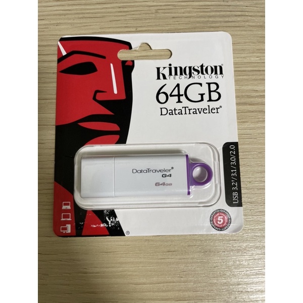 全新未拆封 金士頓 DataTraveler G4 64GB 64G 隨身碟 (DTIG4/64GB) | 蝦皮購物