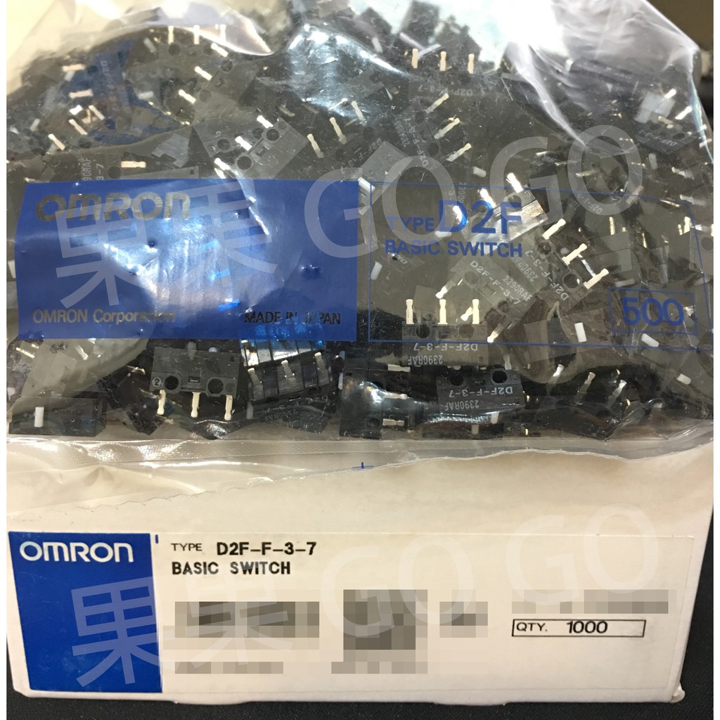 歐姆龍 omron 日製 電競 紅點 白點 D2F-F-3-7 D2FC-FL-NH 滑鼠 微動 開關🔸現貨🔸 | 蝦皮購物