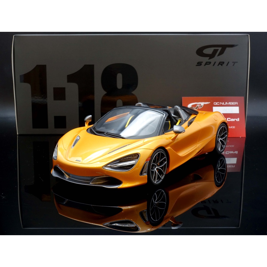 微瑕福利價 GT Spirit 1/18 McLaren 720S Spider orange MASH | 蝦皮購物