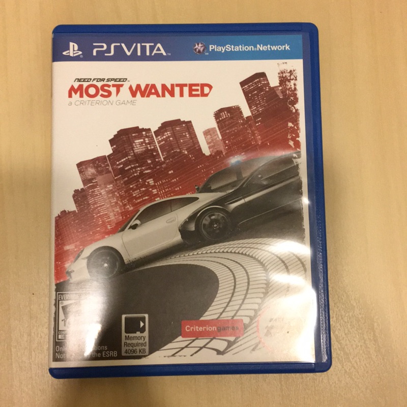 PSV Need for Speed:Most Wanted 《極速快感：新全民公敵》 | 蝦皮購物